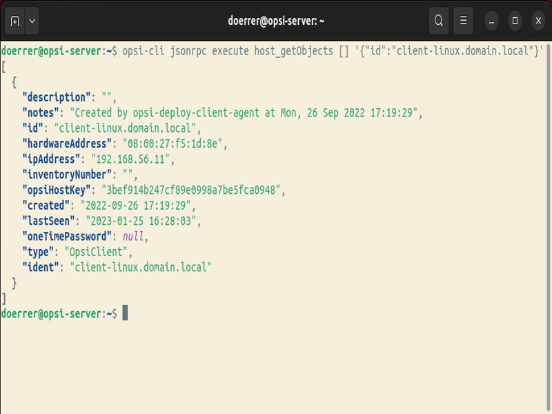 Managing opsi packages with opsi-cli